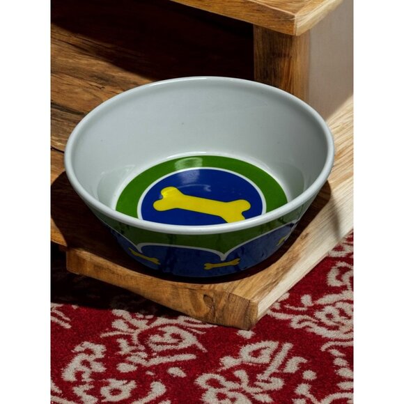 Martha Stewart | Dog | Melamine Dog Bowl With Bone Pattern By Martha ...